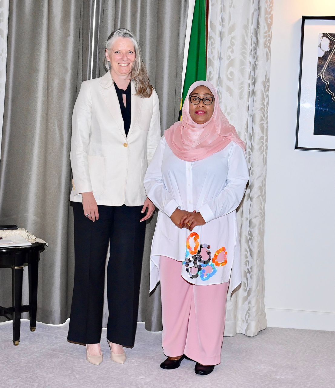 DK.SAMIA AFANYA MAZUNGUMZO NA MTENDAJI MKUU CLEAN COOKING ALLIANCE ...